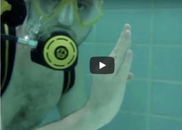 Pulmonary overpressure if you dive you will hear about it