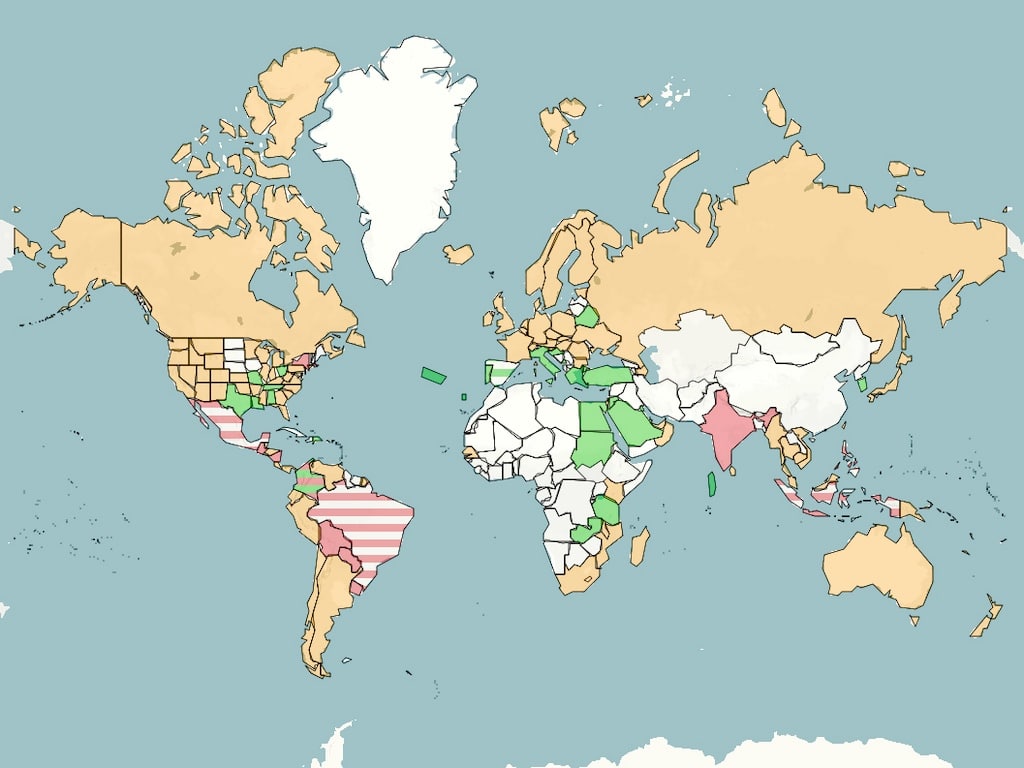 Where to dive during covid: interactive map | Different Dive